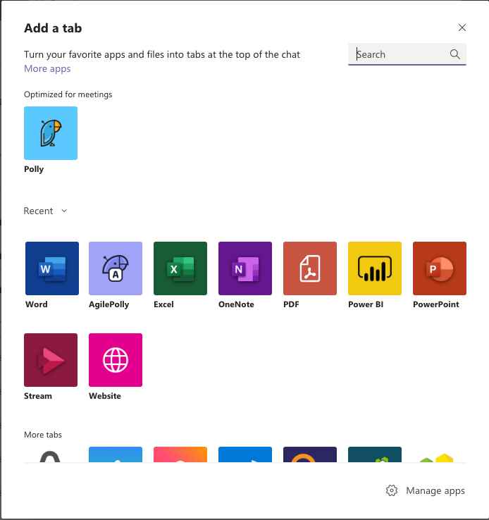 Authoring a poll in Teams Meetings