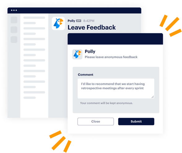 Get instant feedback and in-depth analytics with Polls & Surveys