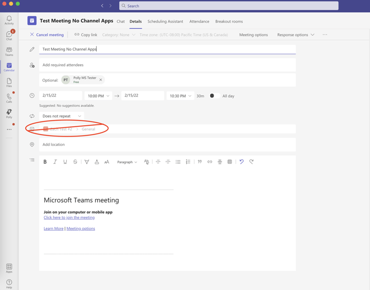 Trivia in Teams Meetings