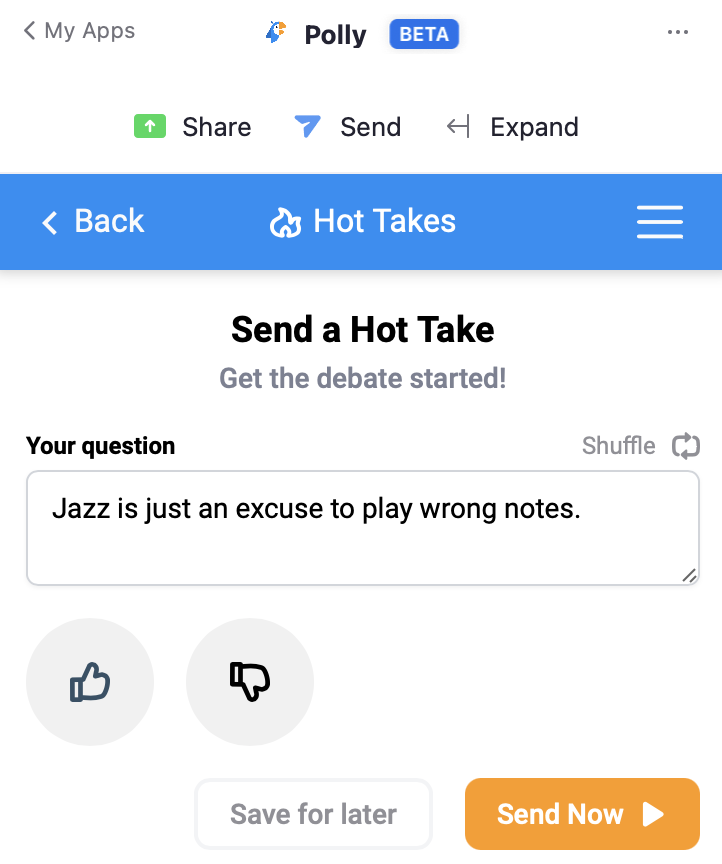 Using Polly in Zoom Meetings