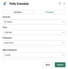 Available Settings with Polly