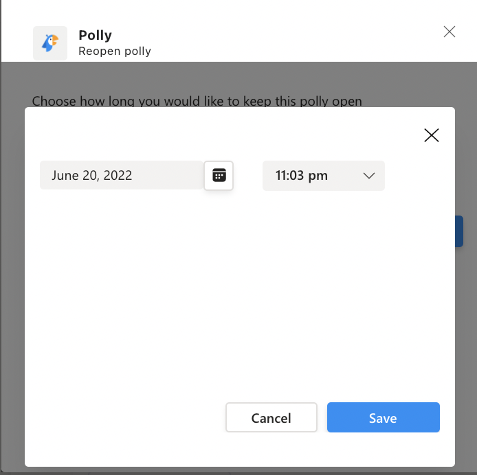 Reopening and Duplicating pollys