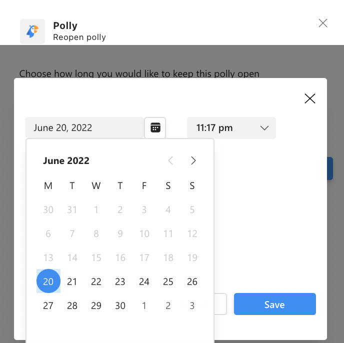Reopening and Duplicating pollys