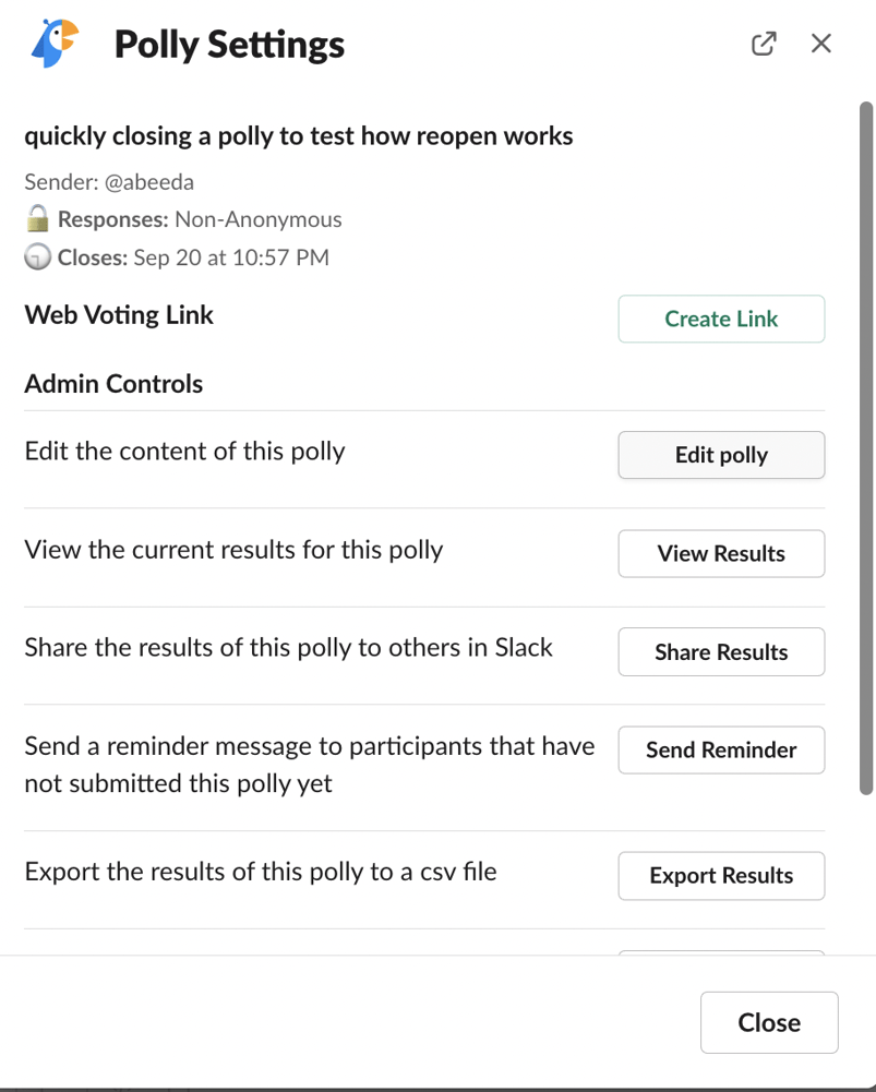 Editing a published Polly