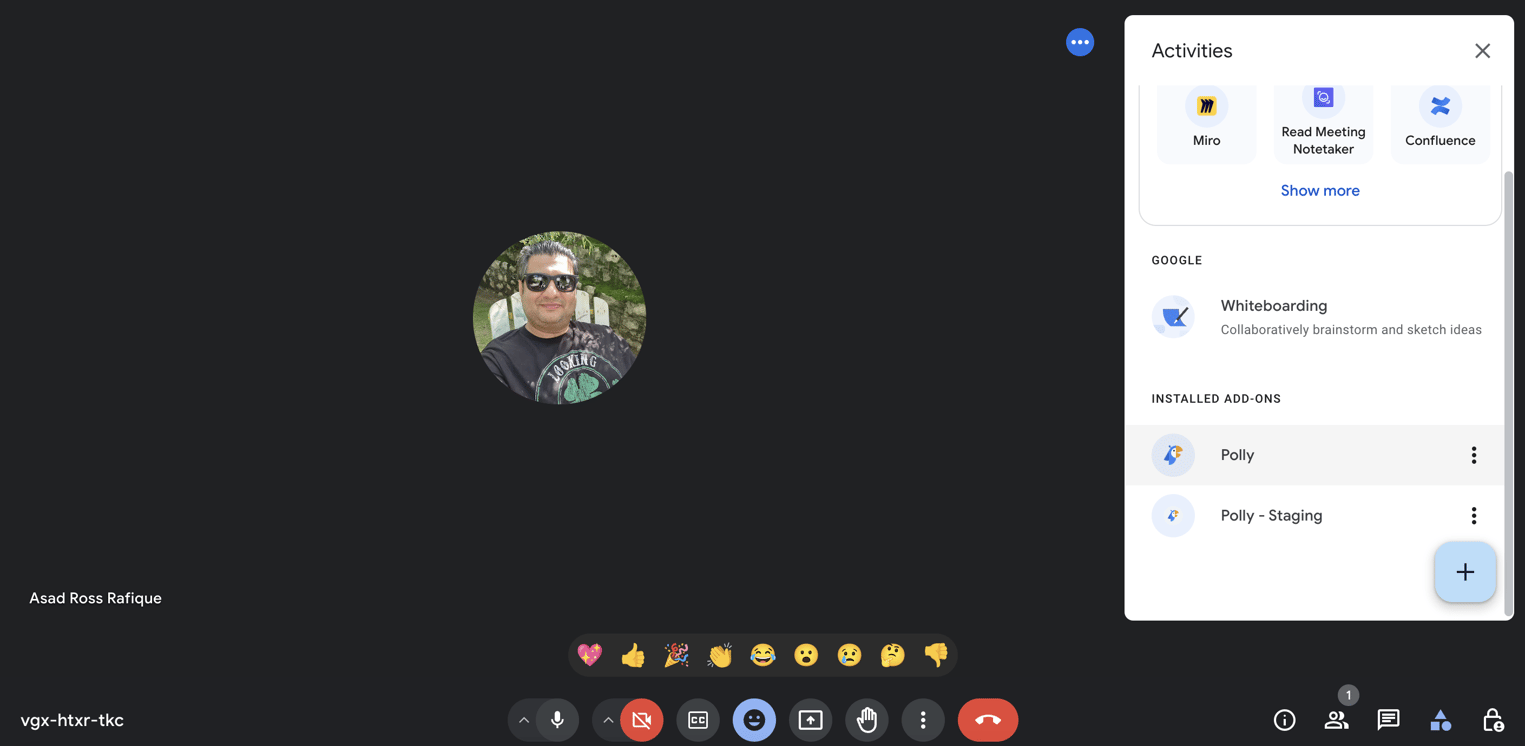 Polly For Google Meet Quick Start Guide