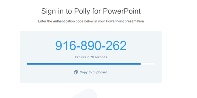 Polly for Microsoft PowerPoint