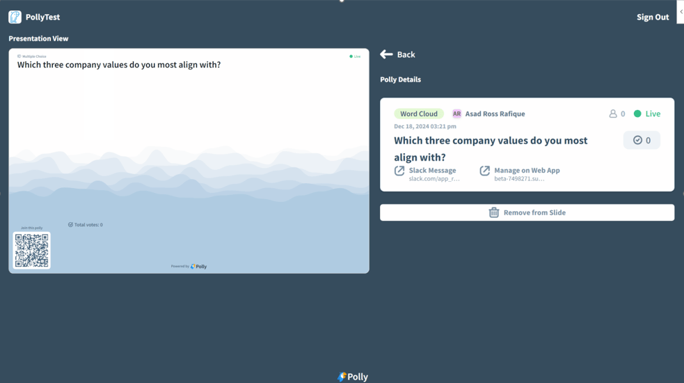 Polly for Microsoft PowerPoint