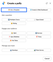 Using Templates in Slack