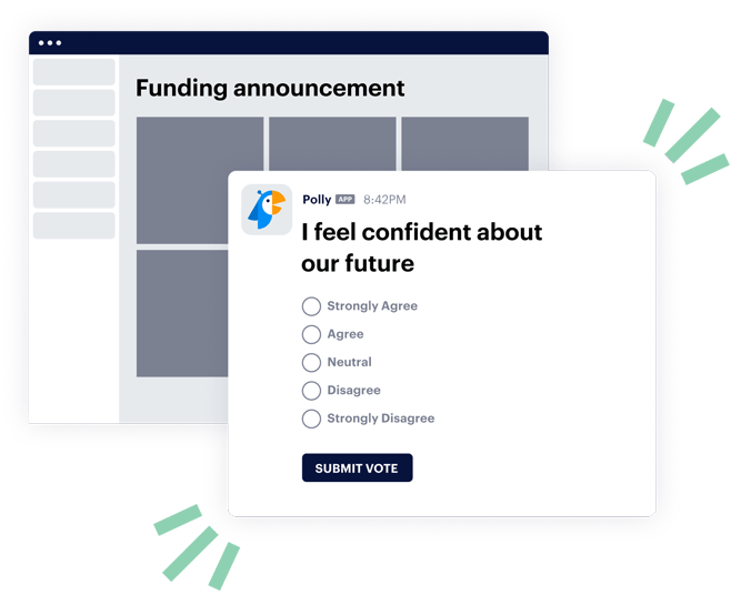 The instant engagement app | Polly