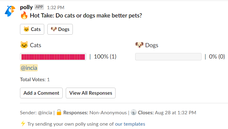 Polly Hot Takes Quickstart Guide