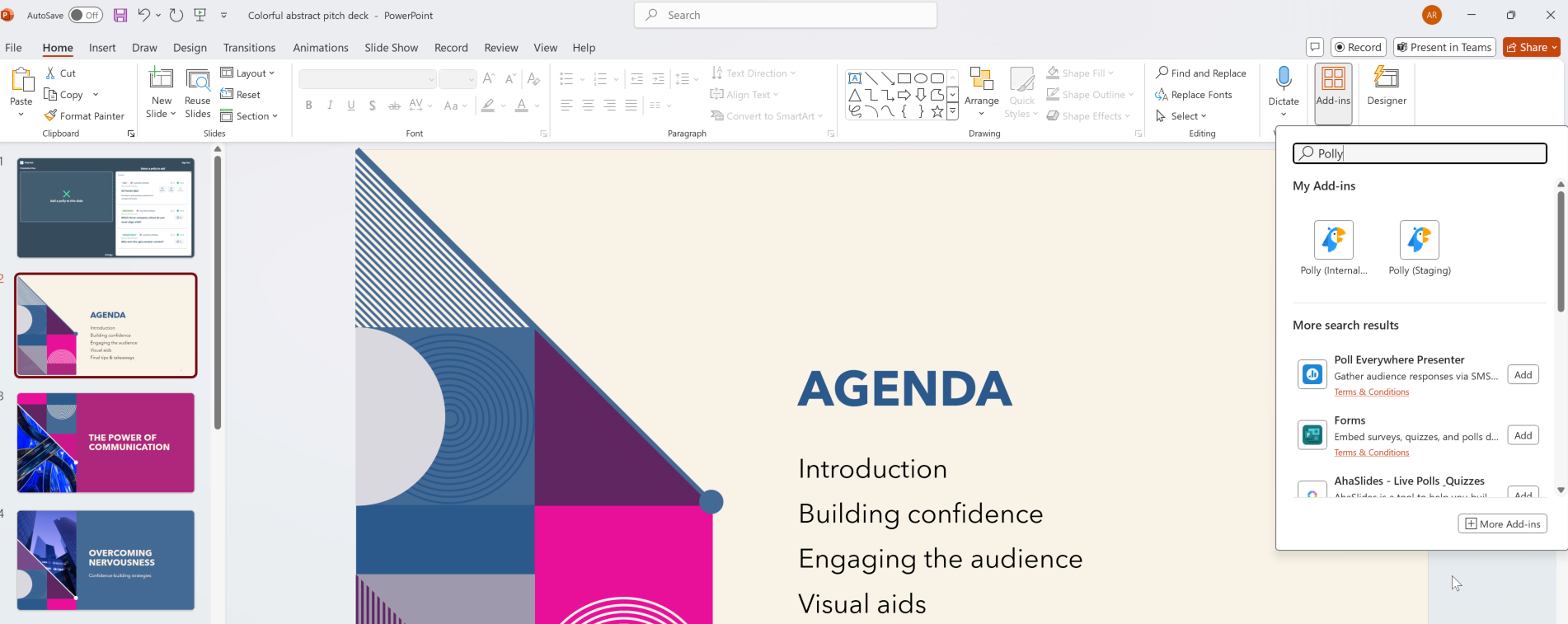 Polly for Microsoft PowerPoint