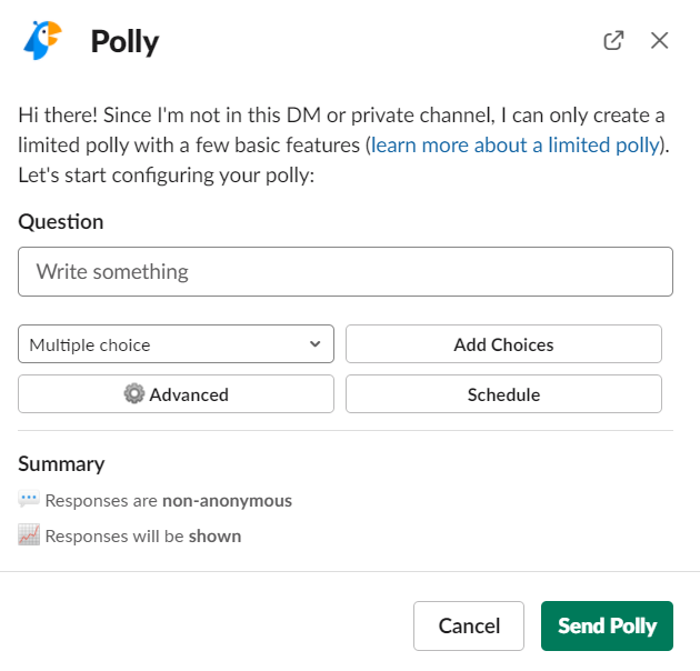 Limited Pollys