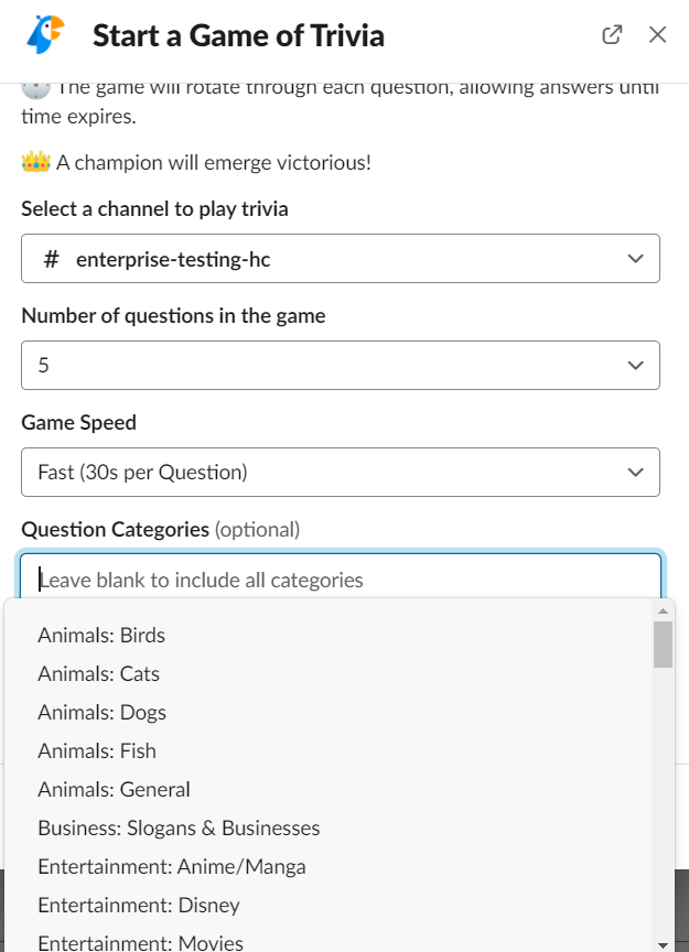 Polly Trivia Quickstart Guide
